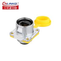 China Cnlinko LP24 RJ45 Waterproof Connector Internet LED Display 8P8C Connector Network CAT6 IP68 RJ45 Adapter Plug and Socket for sale