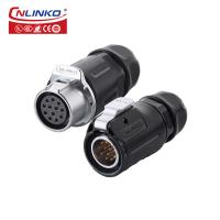 China IP68 Waterproof Fast Connectors LP 20 Indoor Led Module 2 Pin to 12 Pin Male and Female Electrical Connector for sale