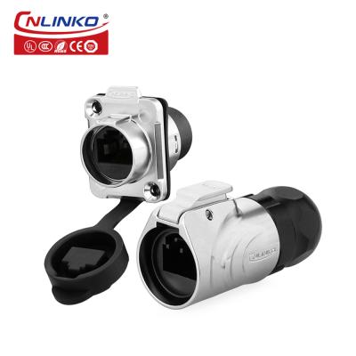 China Customized Cable Industrial RJ45 Connector Waterproof Ip68 for Signal Transfer for sale