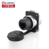 China Customized Cable Industrial RJ45 Connector Waterproof Ip68 for Signal Transfer for sale