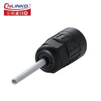 China RJ45 Cat6 IP68 Waterproof Bulkhead Outdoor Connector for sale