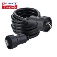China Cnlinko Ip67 Waterproof Usb 2.0 Connector Usb Female Usb2.0 Extension Cable Connector for sale