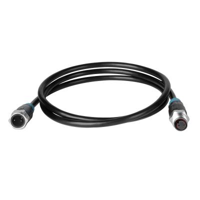 China Cnlinko M12 ip68 male female 2 3 4 5 8 pin  aviation circular plug led power  industrial waterproof cable wire connector for sale