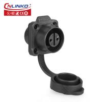 China CNLINKO M12 Professional Electrical 2 Pin Extension Wire Connector Cable Waterproof IP68 for Led Lighting for sale