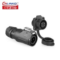 China CNLINKO M12 Professional Electrical 2 Pin Extension Wire Connector Cable Waterproof IP68 for Led Lighting for sale