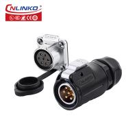 China CNLINKO Connector Manufacturer M20 Industry Waterproof IP68 Musical Instruments 7 Pin Signal Cable Connector for sale