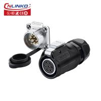 China CNLINKO Connector Manufacturer M20 Industry Waterproof IP68 Musical Instruments 7 Pin Signal Cable Connector for sale
