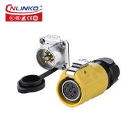 China CNLINKO Connector Manufacturer M20 Industry Waterproof IP68 Musical Instruments 7 Pin Signal Cable Connector for sale