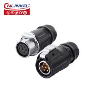 China CNLINKO Connector Manufacturer M20 Industry Waterproof IP68 Musical Instruments 7 Pin Signal Cable Connector for sale