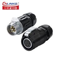China CNLINKO Connector Manufacturer M20 Industry Waterproof IP68 Musical Instruments 7 Pin Signal Cable Connector for sale