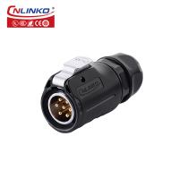 China CNLINKO Connector Manufacturer M20 Industry Waterproof IP68 Musical Instruments 7 Pin Signal Cable Connector for sale
