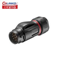 China BD Series M20 Plastic Waterproof Connector 14 Pin Male Female Water Proof Circular Connector for sale