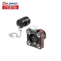 China BD Series M20 Plastic Waterproof Connector 14 Pin Male Female Water Proof Circular Connector for sale