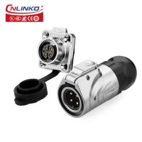 China CNLINKO M16 Electrical 4 Pin Aviation Waterproof Connector for sale