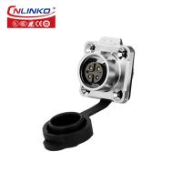 China CNLINKO M16 Electrical 4 Pin Aviation Waterproof Connector for sale