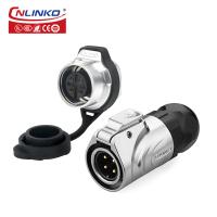 China CNLINKO M16 Electrical 4 Pin Aviation Waterproof Connector for sale