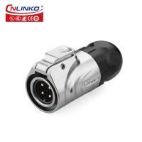 China CNLINKO M16 Electrical 4 Pin Aviation Waterproof Connector for sale