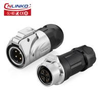 China CNLINKO M16 Electrical 4 Pin Aviation Waterproof Connector for sale