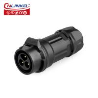 China CNLINKO 3 Pin Waterproof Connector Module Product Wiring and Other LED Lighting Industry IP68 for sale