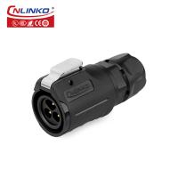China CNLINKO 3 Pin Waterproof Connector Module Product Wiring and Other LED Lighting Industry IP68 for sale