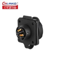 China CNLINKO 3 Pin LP-16 Power Connector Male to Cable and Female to Panel IP68 Waterproof Connector for sale
