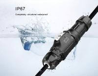 China CNLINKO LP16 Waterproof Connector IP68 Outdoor Lighting Connector 3pin Power Connector for sale