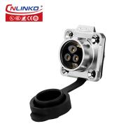 China CNLINKO LP16 Waterproof Connector IP68 Outdoor Lighting Connector 3pin Power Connector for sale