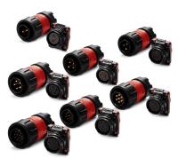China CNLINKO 3 Pin Waterproof Connection Cable Plug Electrical Swivel Xlr Connector 3 Pin Electric Terminals Connector for sale