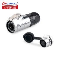 China CNLINKO IP67 Waterproof LP12 8 Pin Male Female Power Connector with CE ROHS Certificates for sale