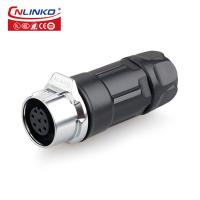 China CNLINKO IP67 Waterproof LP12 8 Pin Male Female Power Connector with CE ROHS Certificates for sale