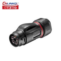 China CNLINKO  IP68 Waterproof M20 5 Pin Aviation Wire Connector Plug and Socket Female Male Electric Cable Connector Home Improvement for sale