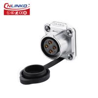 China Cnlinko M20 Power Cable LED Light Connectors Electric Bicycle IP68 4 Pin Waterproof Connector for sale