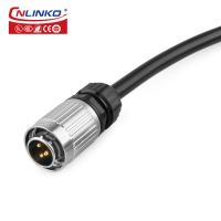 China 110V electrical Plug Socket Waterproof Connector Power Cord 3 Pin Metal Screw Connector for sale