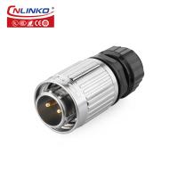 China IP68 Waterproof Plug and Socket With 2 Pin More Than 12 Volt Cable Connectors for Power for sale