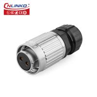 China IP68 Waterproof Plug and Socket With 2 Pin More Than 12 Volt Cable Connectors for Power for sale