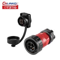 China CNLINKO 4 Pin Waterproof Ip68 Circular Connectors 20A Power Male Female Plug Connector for sale