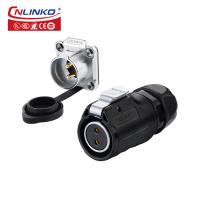 China Cnlinko LP20 Series Waterproof Power Connector 2 Pin Auto Connector for Led Light for sale