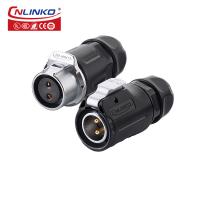 China Cnlinko LP20 Series Waterproof Power Connector 2 Pin Auto Connector for Led Light for sale
