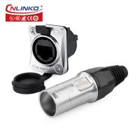 China Waterproof Ip67 Cat6 Modular Plug RJ45 Plug Cat6 Utp RJ45 Plug for Led Rental Display Connector for sale