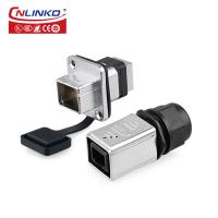 China CNLINKO Waterproof IP68 Ethernet Wire RJ45 Connector for Wifi Adapter for sale