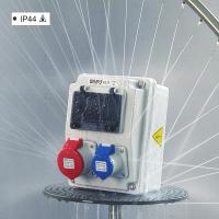 China Weipu TYP Industrial Plug Socket 16A-32A Red 4Pin IP44 for sale