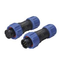 China WEiPU SP13 Plastic M13 Waterproof Circular Power Plug Socket Wire Joint Connector 2 3 4 5 7 9Pin for Solar Audio Visual System for sale
