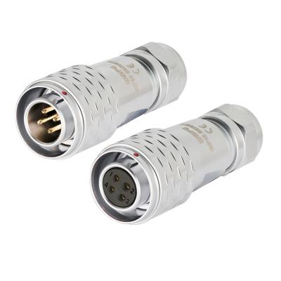 China WEiPU SF12 Plastic M12 Waterproof Circular Power Plug Socket Wire Joint Connector 2 3 4 5 7 9Pin for Solar Audio Visual System for sale