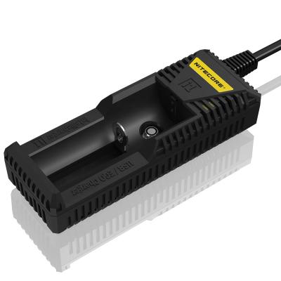 China Nitecore I1 Smart Charger for 18650 Batteries Single Slot 500mA Output for sale