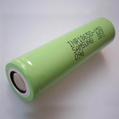 China Samsung INR18650-15Q 1500mAh 3.7V 18650 Li-ion Rechargeable Battery 18A High Discharge for sale