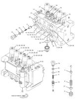China E320D E323D Excavator Control Valve 259-7464 255-5680 For for sale
