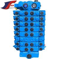 China Rexroth RS12 Hydraulic Multiway Sectional Control Valve For Engineering Machinery for sale
