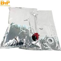 China Vitop Valve Custom Beverage Juice Coffee Doypack Aluminum Pouch Stand Up Packaging 1L 5L for sale