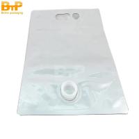 China Aluminum Foil Custom Wine Packaging Bags Vitop Valve Coffee Milk Juice Water Liquid Pouch for sale