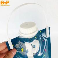 China Juice Wine Packaging Bags Plastic Poly Bib Dispenser Aseptic Bag In Box 1L 2L 3L 5L 10L for sale